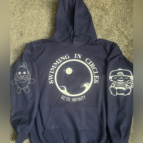 Sweaters | Mac Miller Swimming In Circles Pullover Hoodie New S5xl Fast ...